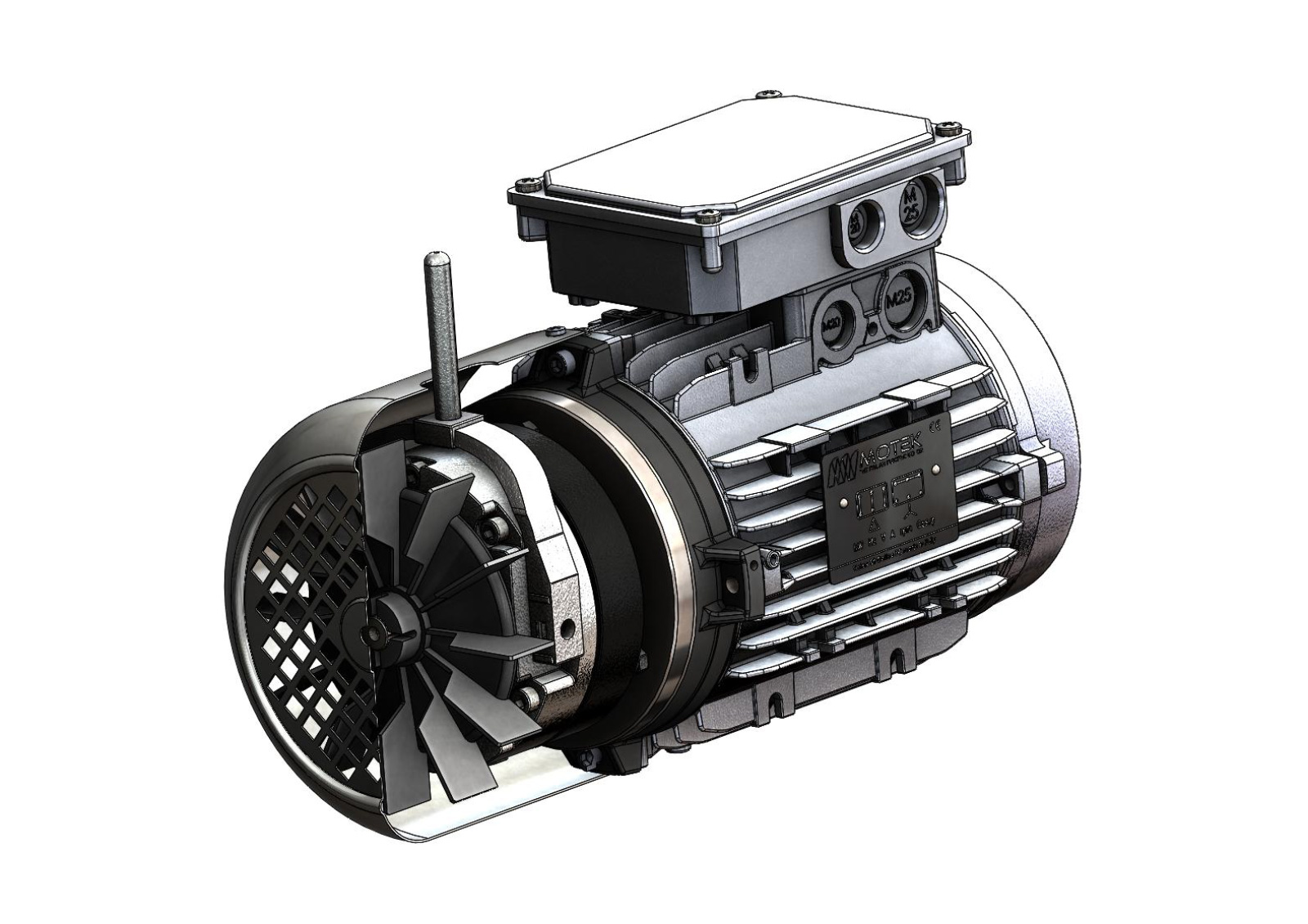 Three Phase Brake Motors With Three Phase Brake – Series ETA - Motek Motors